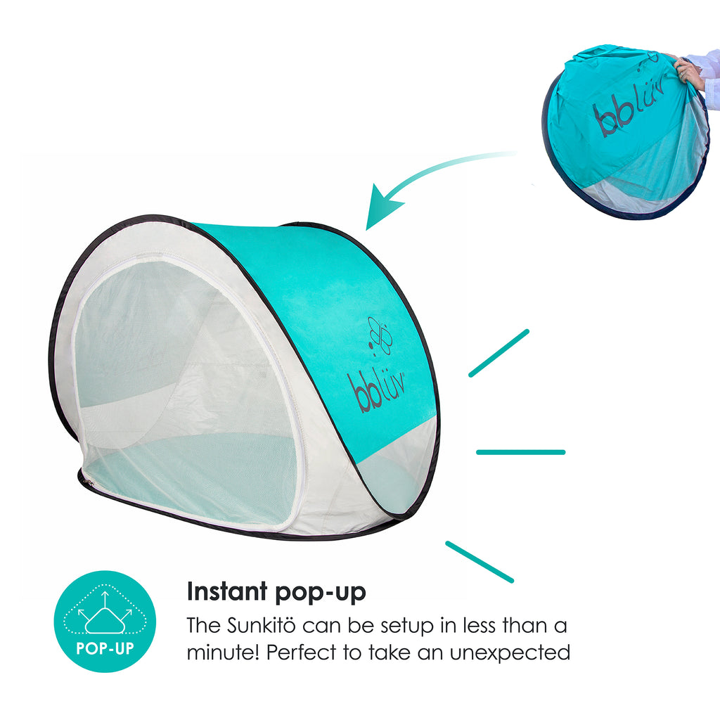 bbluv - Sunkitö - Anti-UV Pop Up Sun & Mosquito Play Tent | On The Go ...